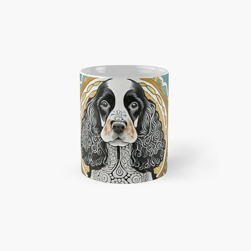 Mandala cocker spaniel 2 Classic Mug - Walmart.com