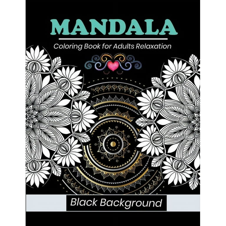 mandala coloring book pages