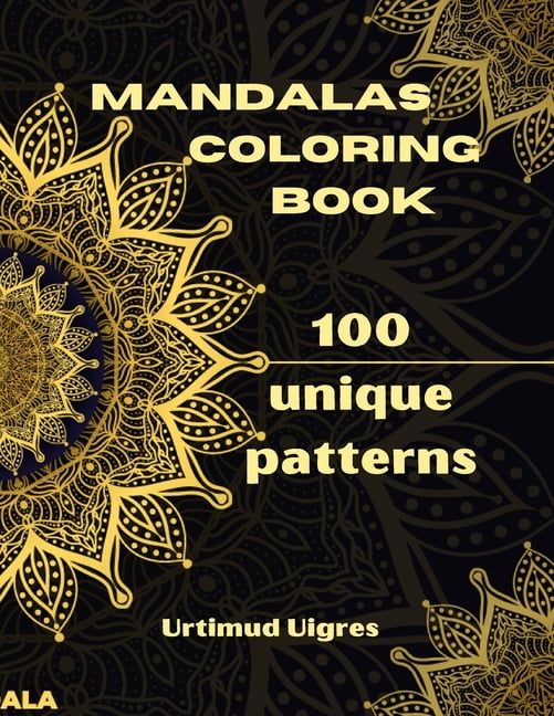 Mandalas Coloring Book: Amazing Mandalas Coloring Book for Adults ...