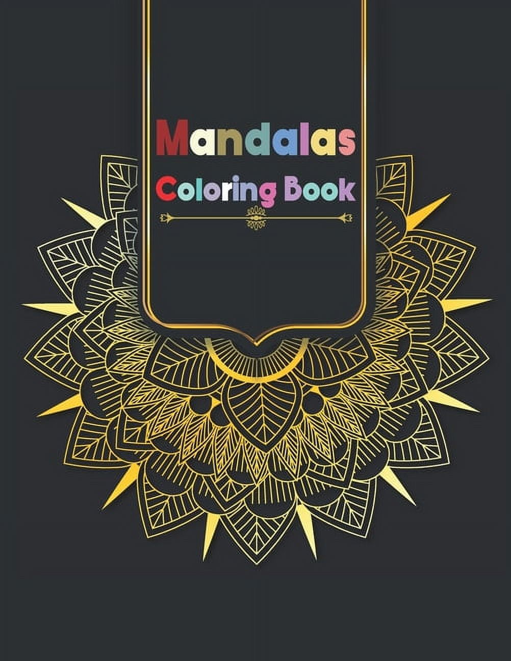 Mandalas Coloring Book: Coloring Mandala, Awesome Cute Magical Colorful ...
