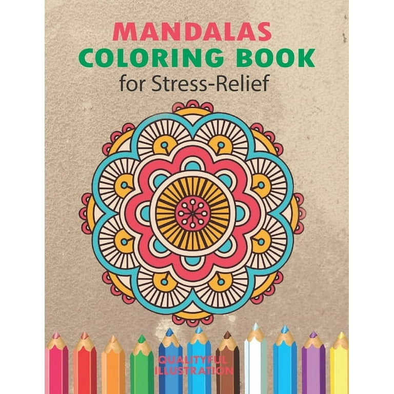 coloring book stress relief