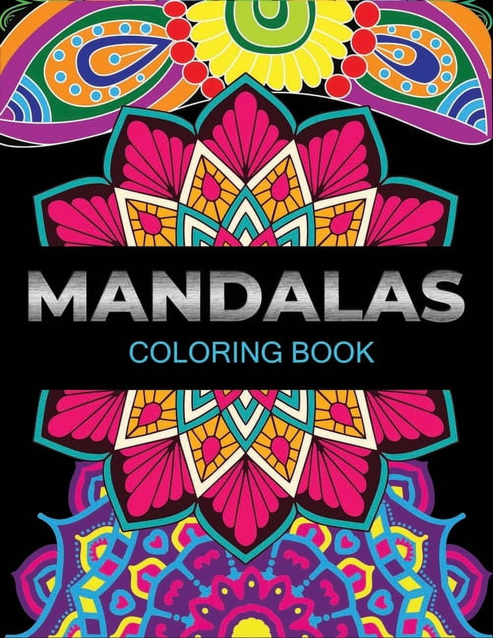 Mandalas coloring book: An Adult Coloring Book with Fun, Easy, and ...