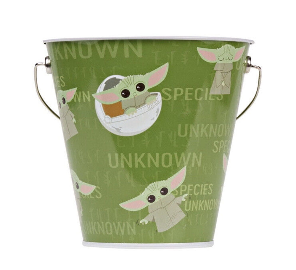 Star Wars Mandalorian Grogu Baby Yoda Easter Egg Hunt Basket Tin Pail ...