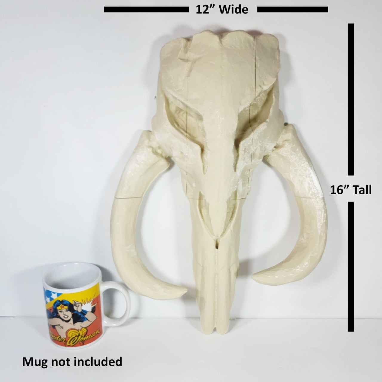 Mandalorian Mythosaur Skull Wall Art - Walmart.com