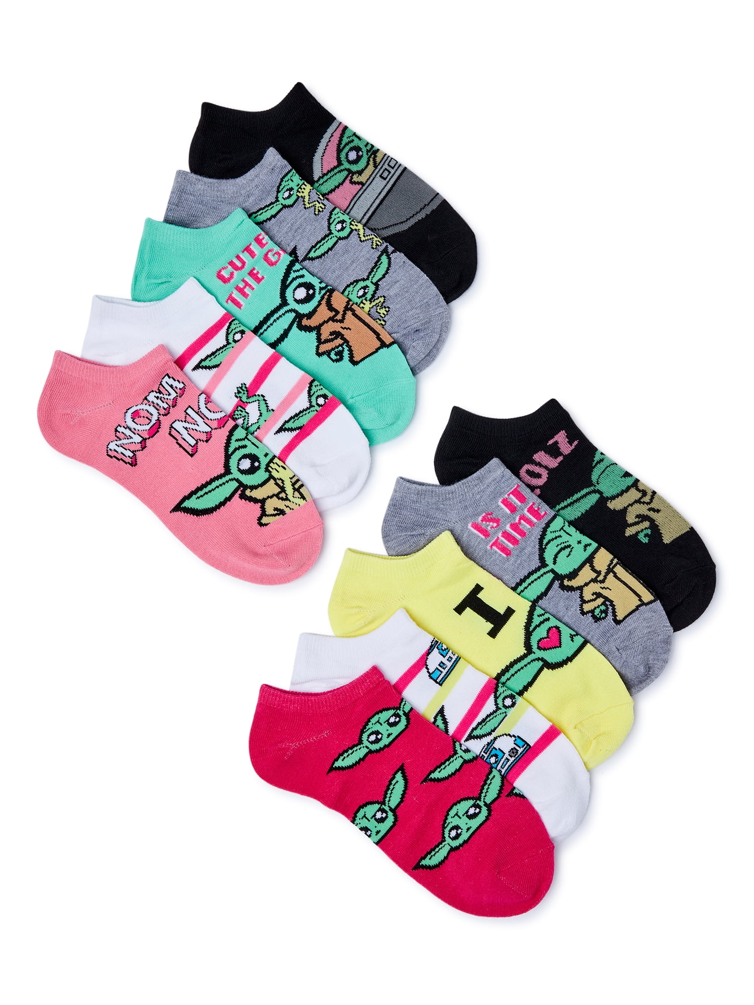 Mandalorian Women's Socks Box Set, 10-Pack - Walmart.com