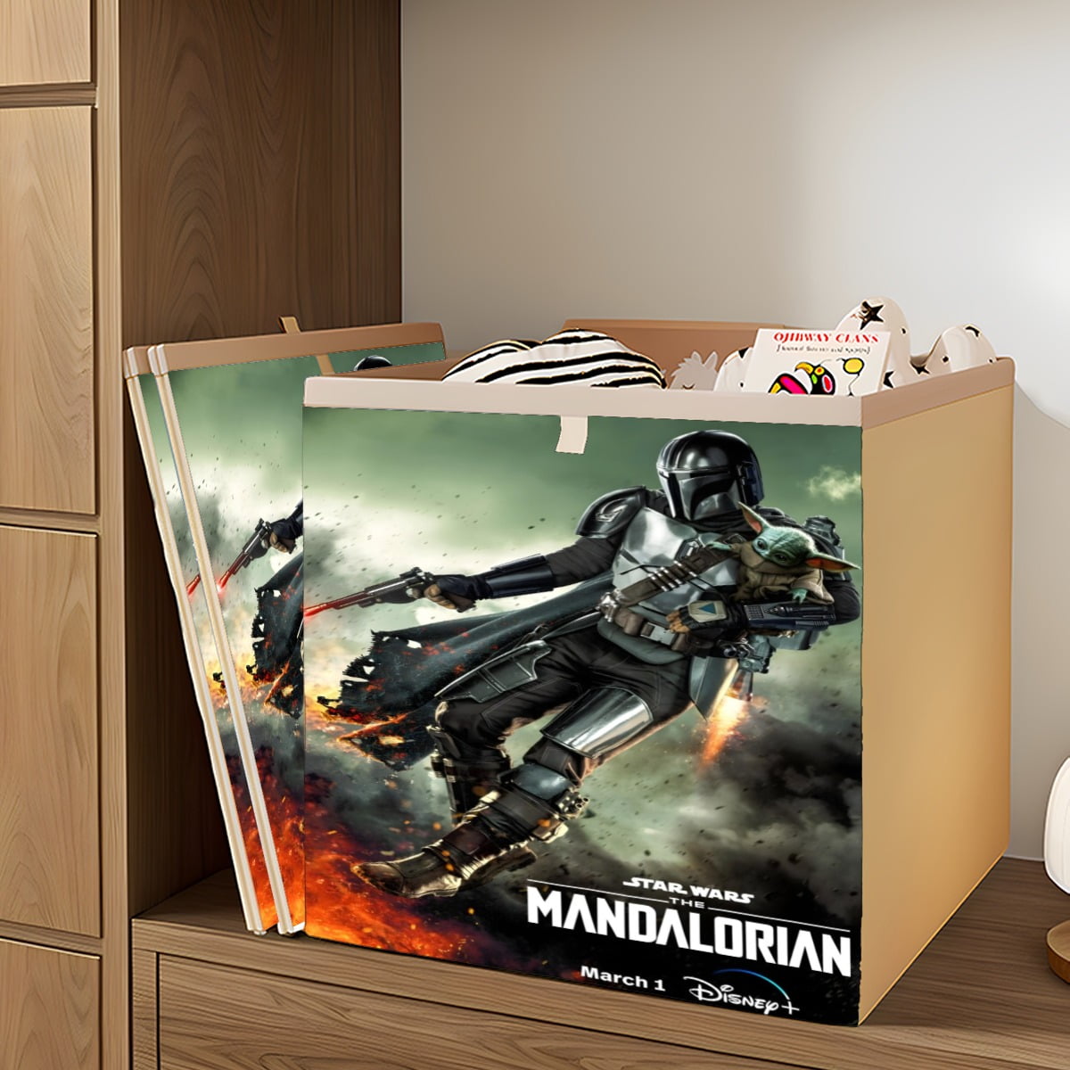 The Mandalorian container say goodbye to clutter with one sleek ...