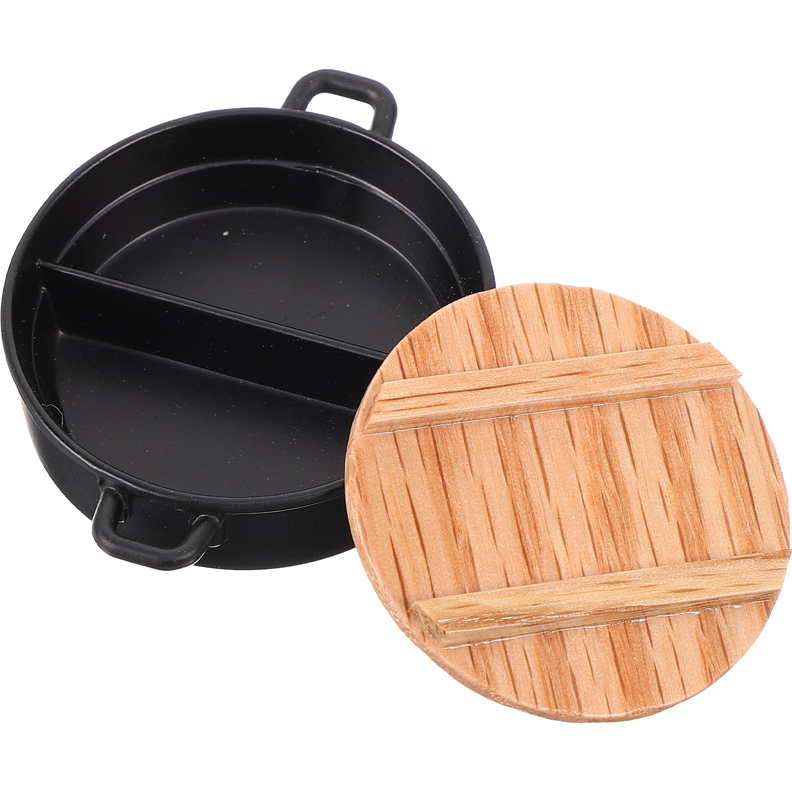 ifundom Miniature Toy Pot for Children, Black Alloy Material, and , 1 ...