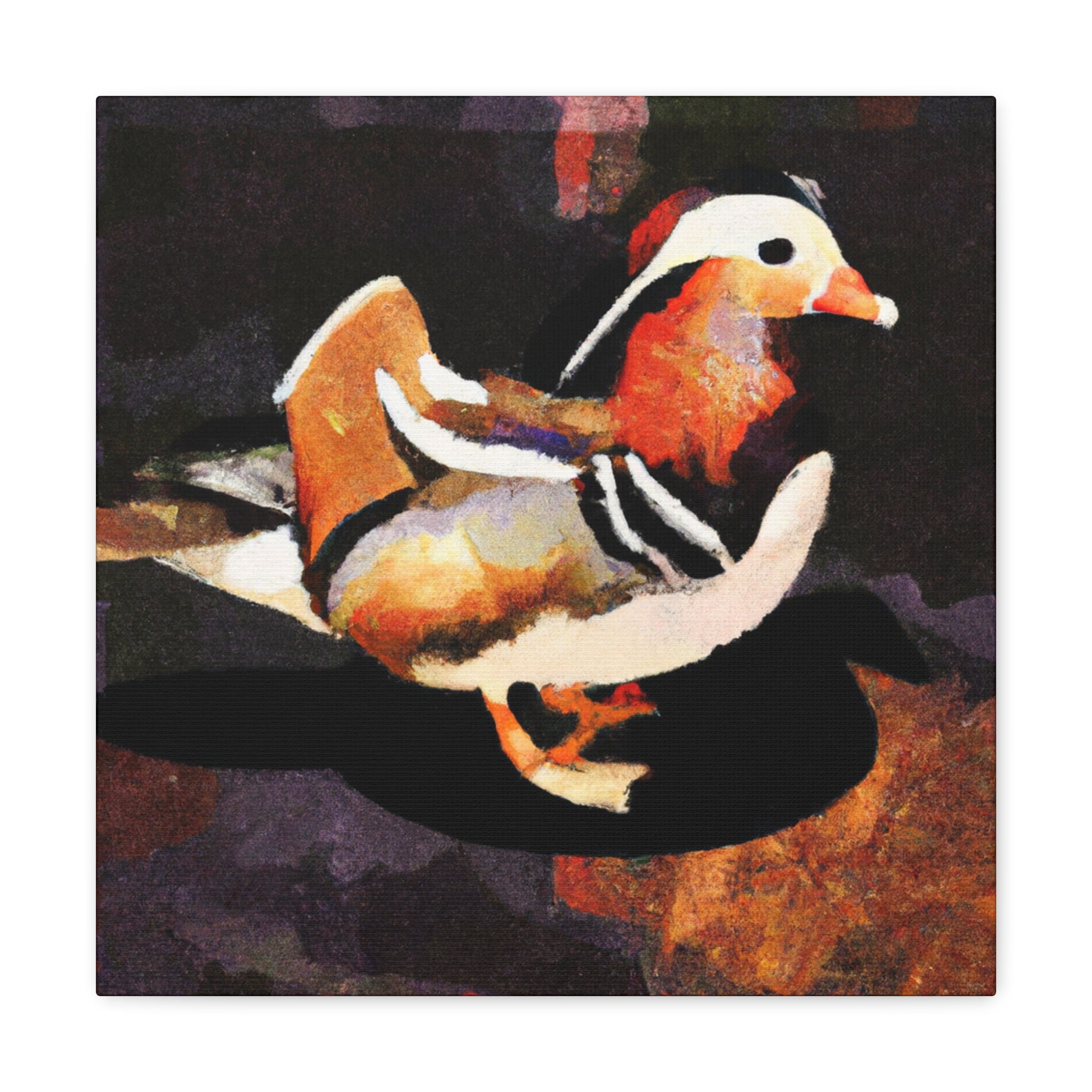 "Mandarin Ducks in Disguise" - Canvas - Walmart.com