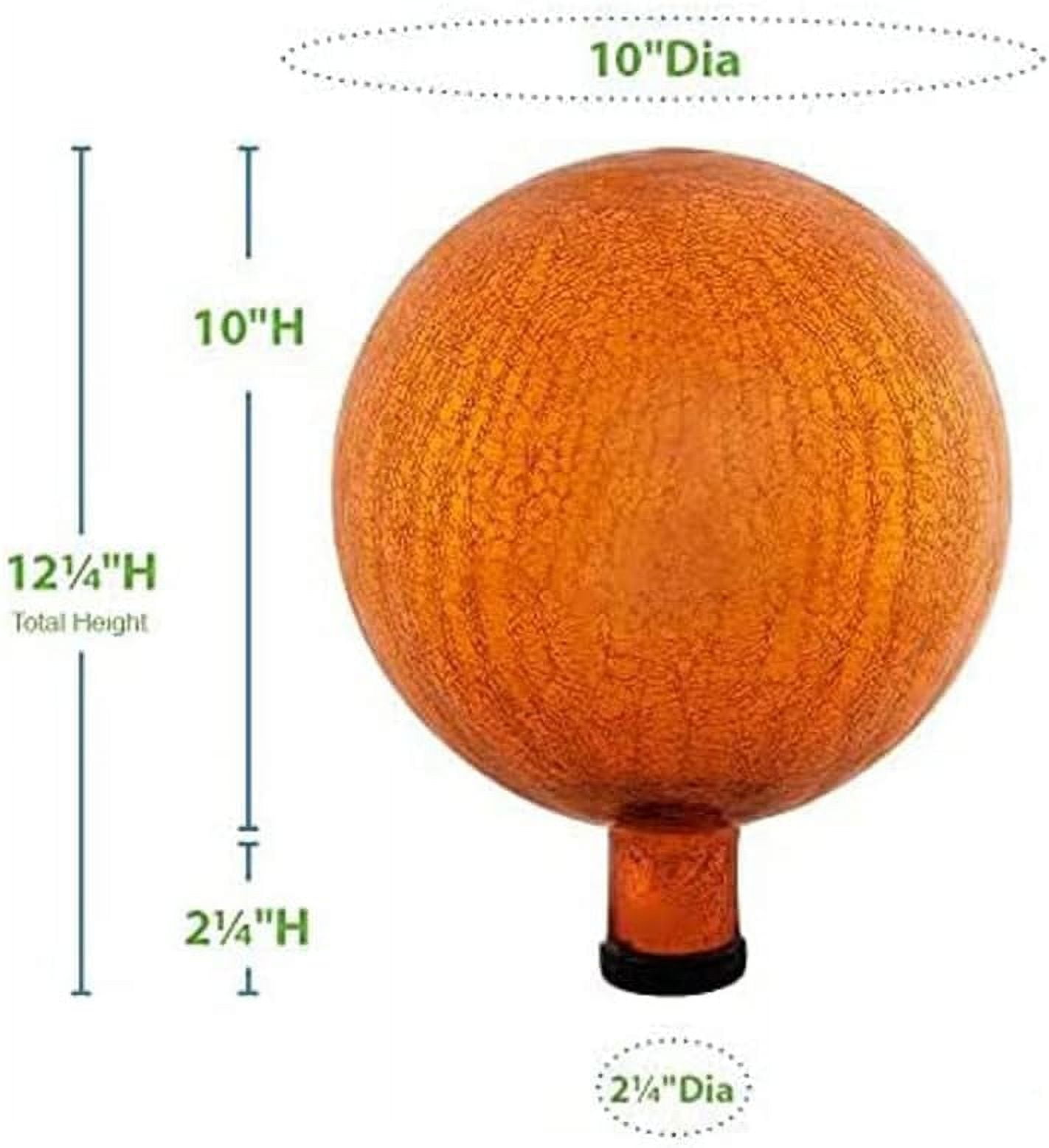 Mandarin Glass Gazing Globe Mirror Polished Reflective Garden Sphere ...