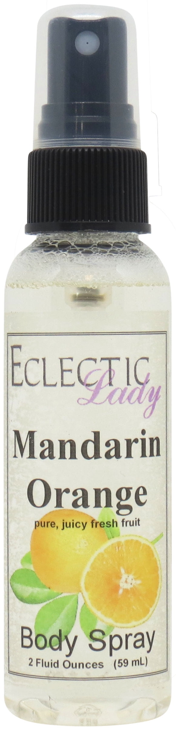 Mandarin Orange Body Spray, Eclectic Lady, Hydrating Mist, Unisex, 2 oz ...