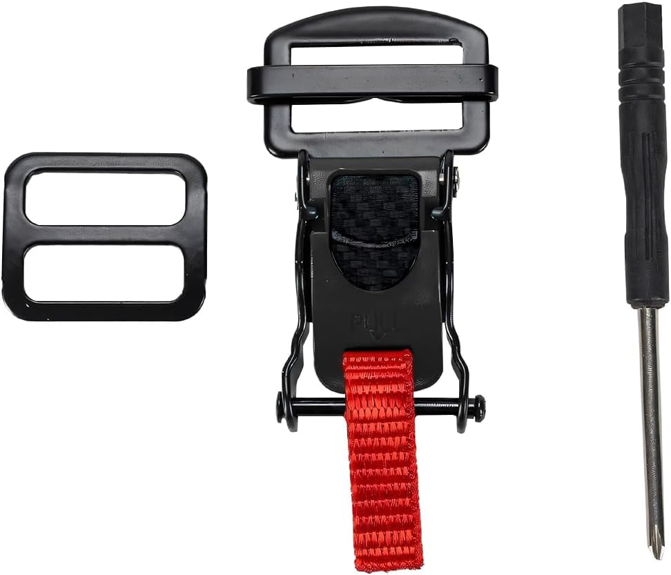 Mandark Quick Release Motorcycle Helmet Buckle Kit, Motorbike Ratcheted ...