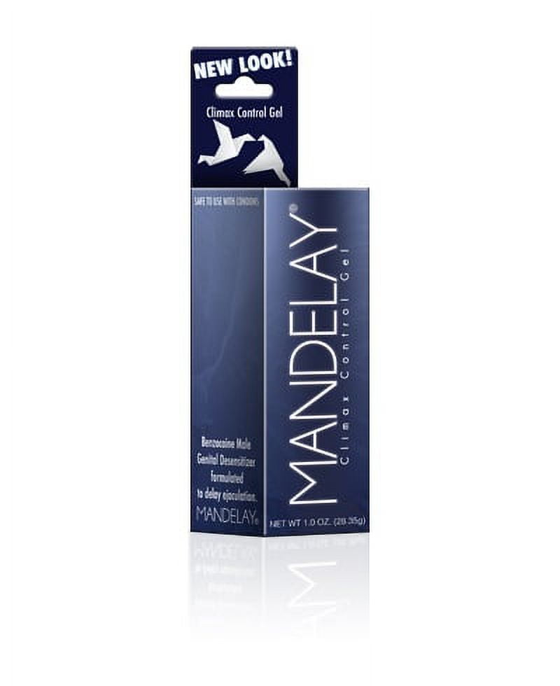 Mandelay Extended Sexual Pleasure Delay Gel - Prolongs Sex, Safe ...
