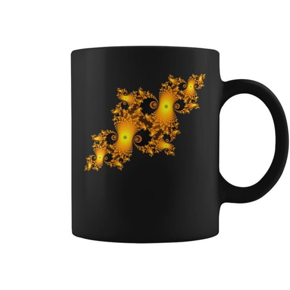 Mandelbrot 5 Math Fractal Coffee Mug - Walmart.com