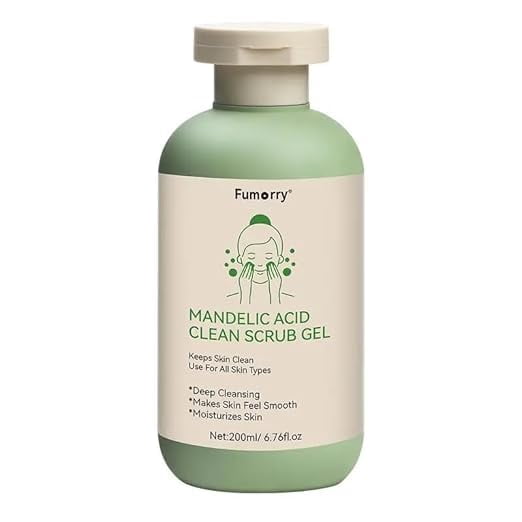 Mandelic Acid Clean Scrub Gel Deep Cleansing Softening Smooth Skin ...