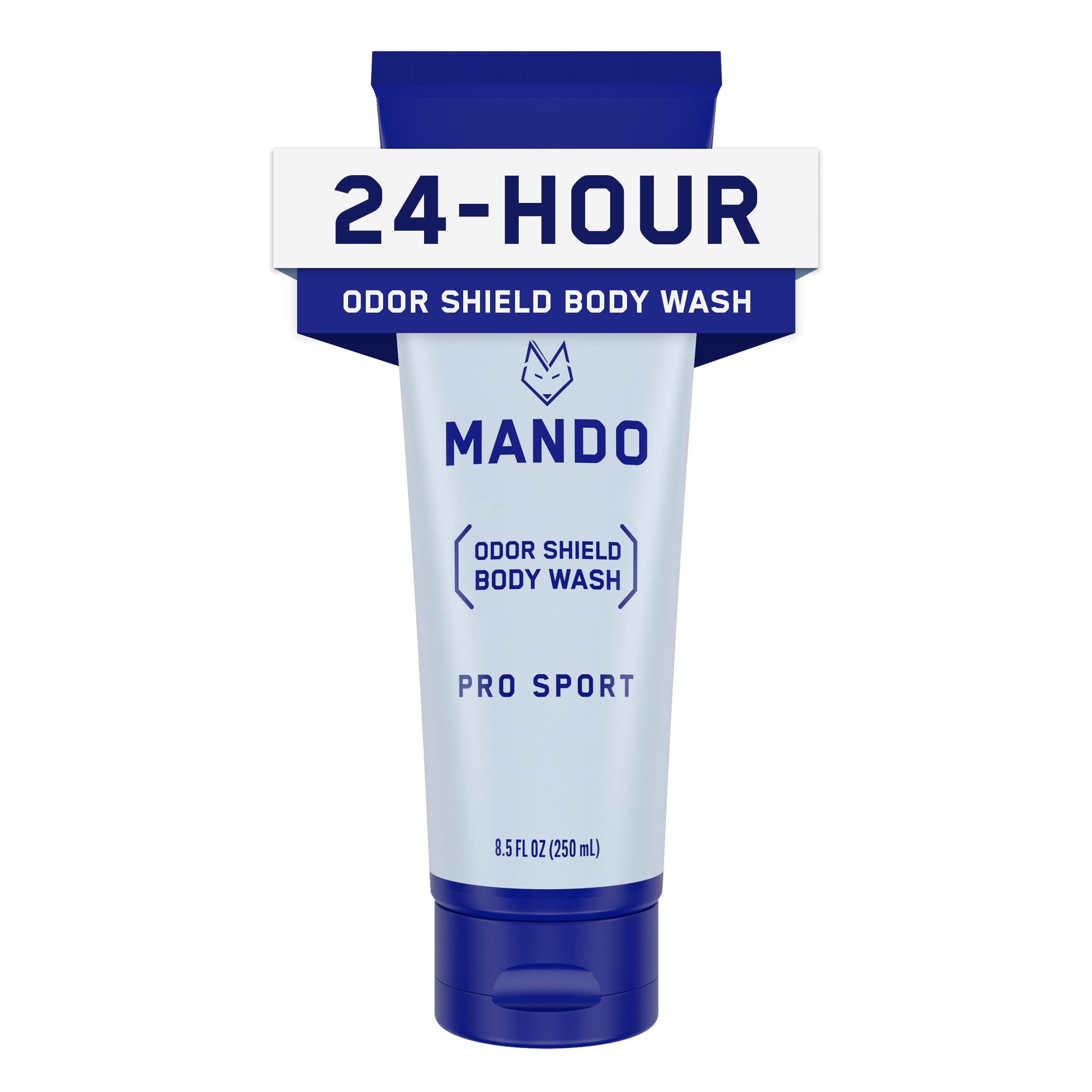 Mando Odor Shield Body SAF21 Wash - 24 Hour Control - Removes Odor ...