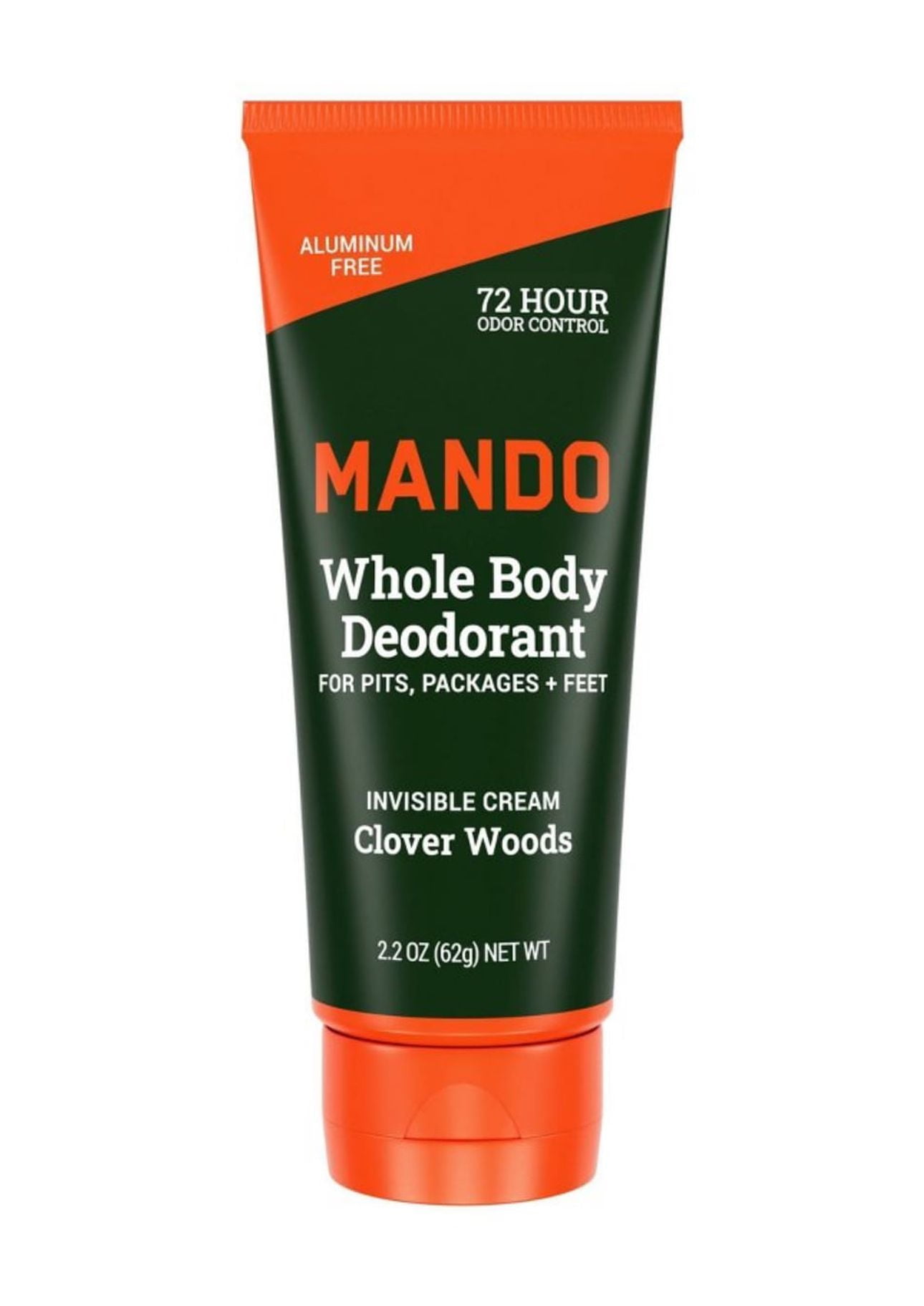 Mando Whole Body Deodorant For Men - Invisible Cream Deodorant - 72 ...