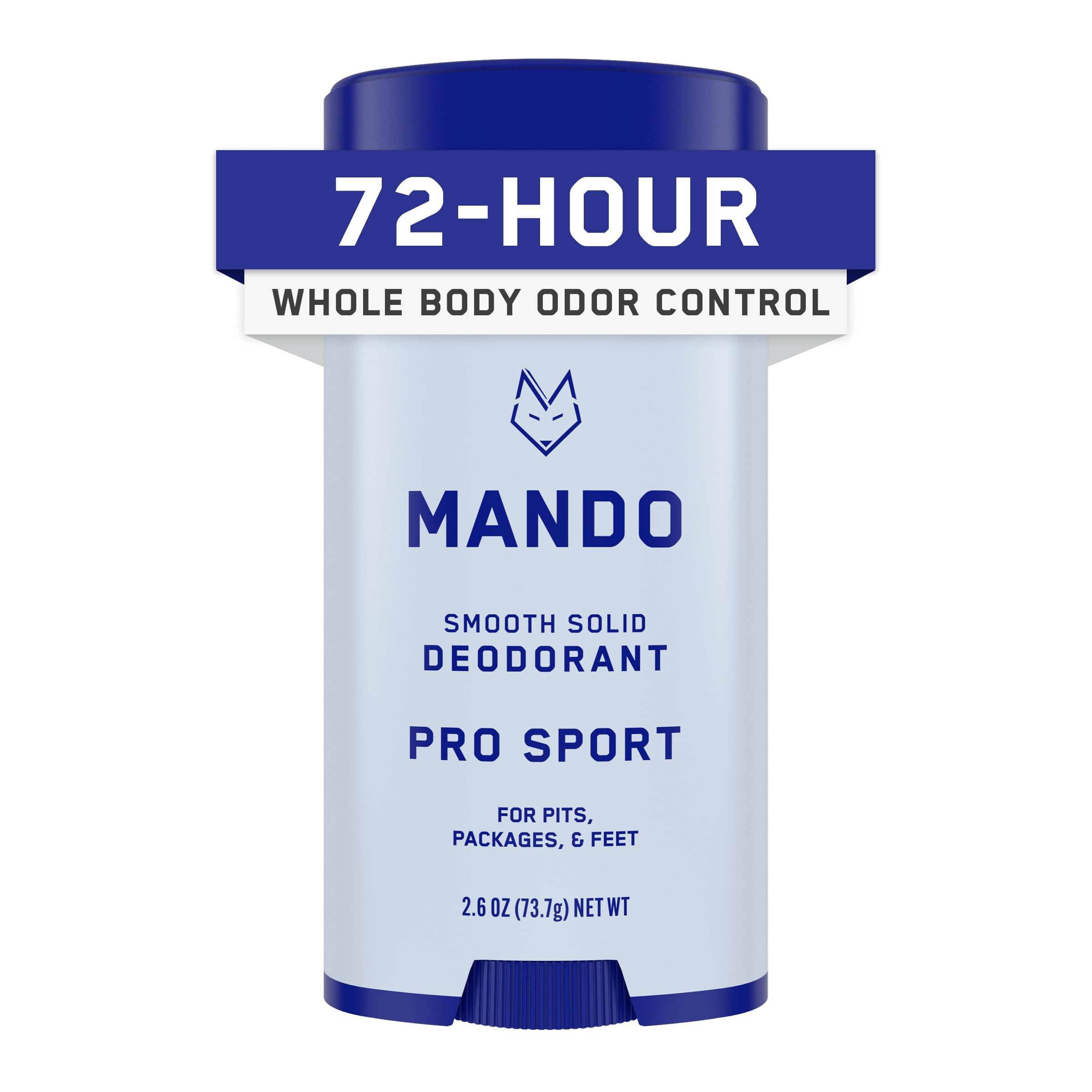 Mando Whole Body Deodorant Smooth Solid Pro Sport Scent - Walmart.com
