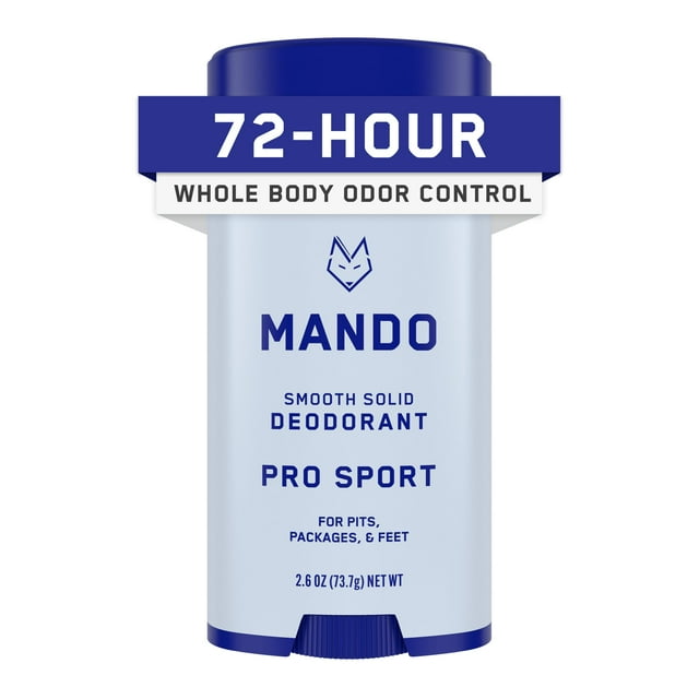 Mando Whole Body Deodorant Smooth Solid Pro Sport Scent - Walmart.com