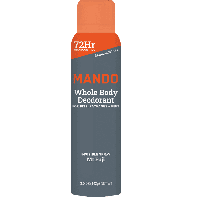 Mando Whole Body Deodorant for Men - Spray Deodorant - Aluminum Free ...