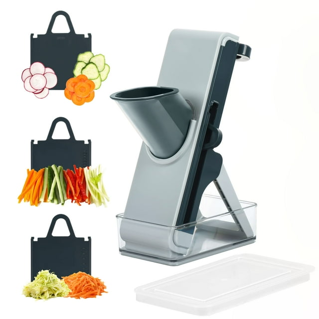 Homarden Veggie Mandolin - All-In-1 Vegetable Slicer, Mincer, Chopper ...