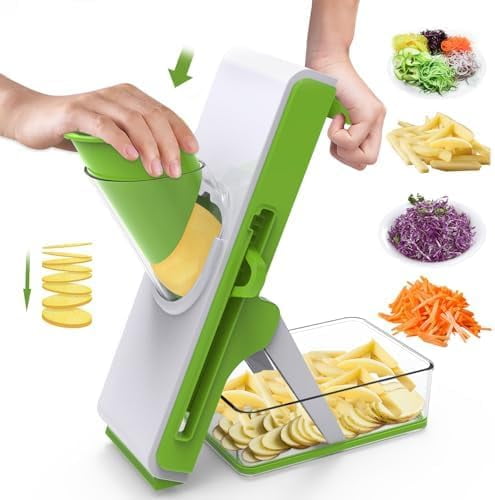 Mandoline Slicer Safe Multifunctional Dicer Adjustable Commercial ...