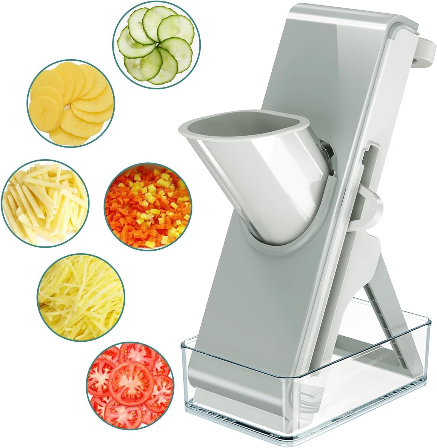 Mandoline Slicer Safe Multifunctional Dicer Adjustable Commercial ...