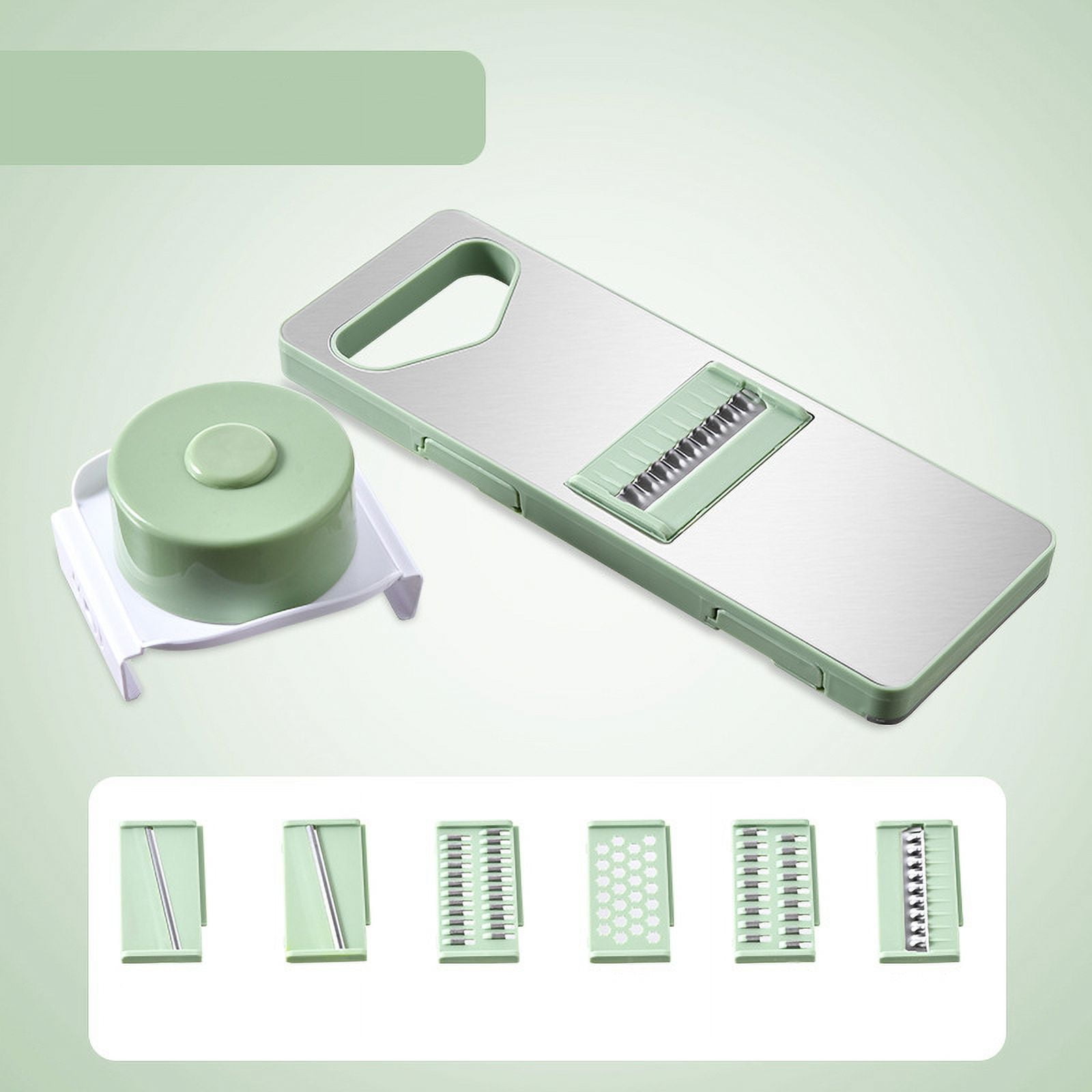 Mandoline Slicer Vegetable Slicer Shredder With 6 Interchangeable ...