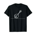 Mandolins Line Art For Musicians Mandolin T-Shirt - Walmart.com