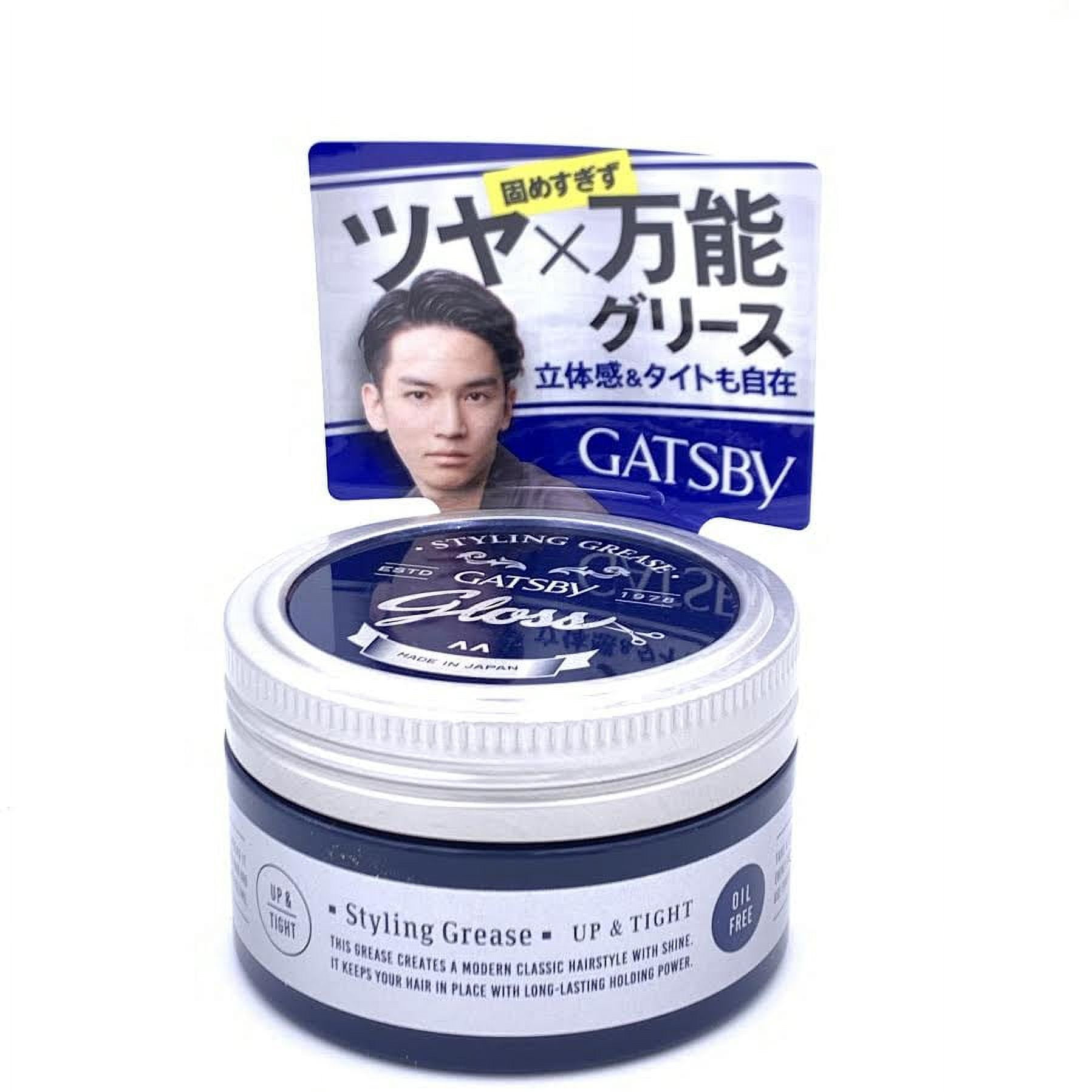 Mandom Gatsby Styling Grease Up & Tight 100g 光澤萬能自在型無油配方清澈果香定型髮蠟 - Walmart.com