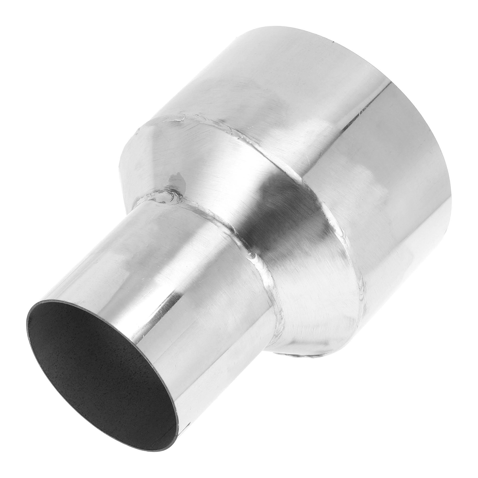 Unique Bargains Mandrel Exhaust Pipe Adapter Concentric Reducer Car Exhaust Pipe Tubing Piping ...