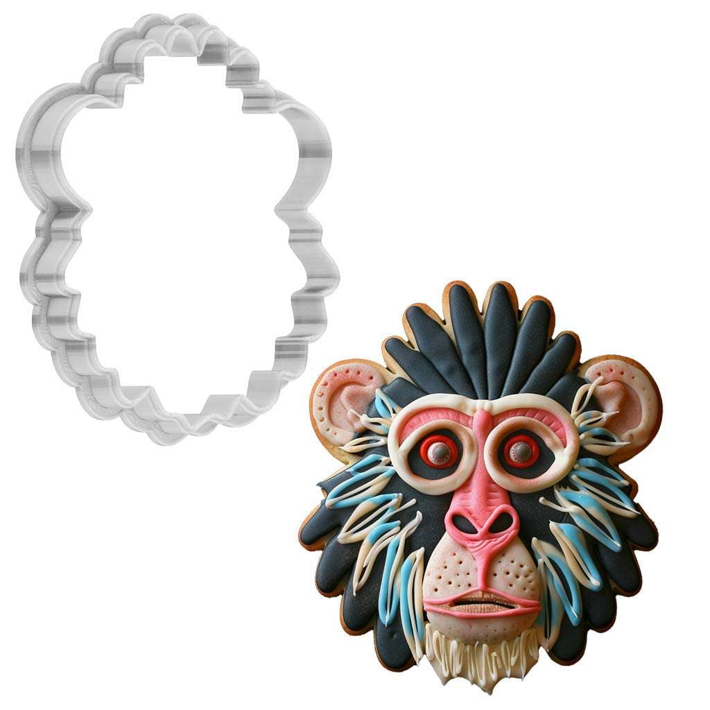 Mandrill Cookie Cutter 4 Inch Made in USA by WONDERTORY - Walmart.com