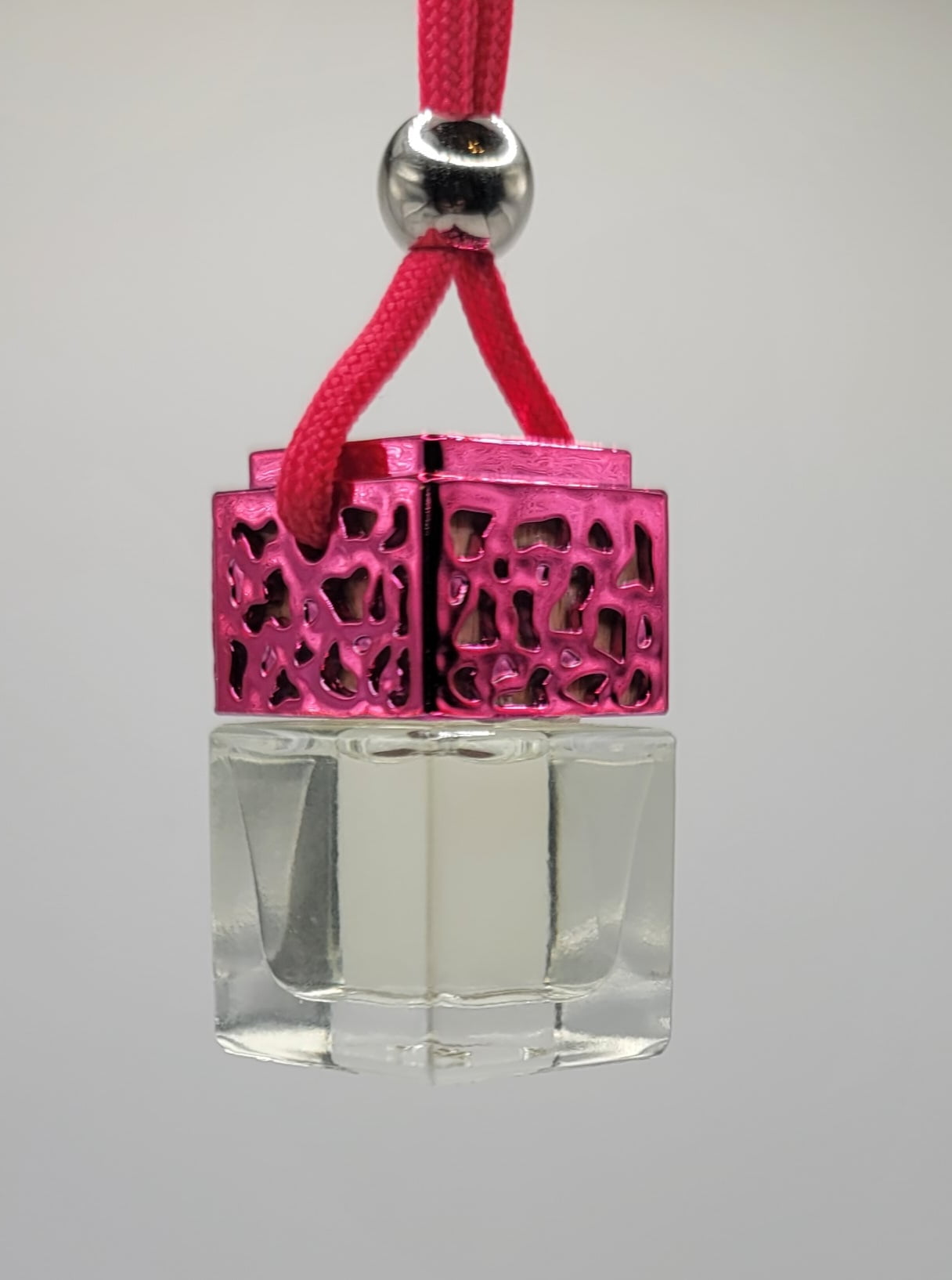 Mandy's Candles Elegant Pink Glass Antaeus (Diva) Toxic Free Fragrance ...