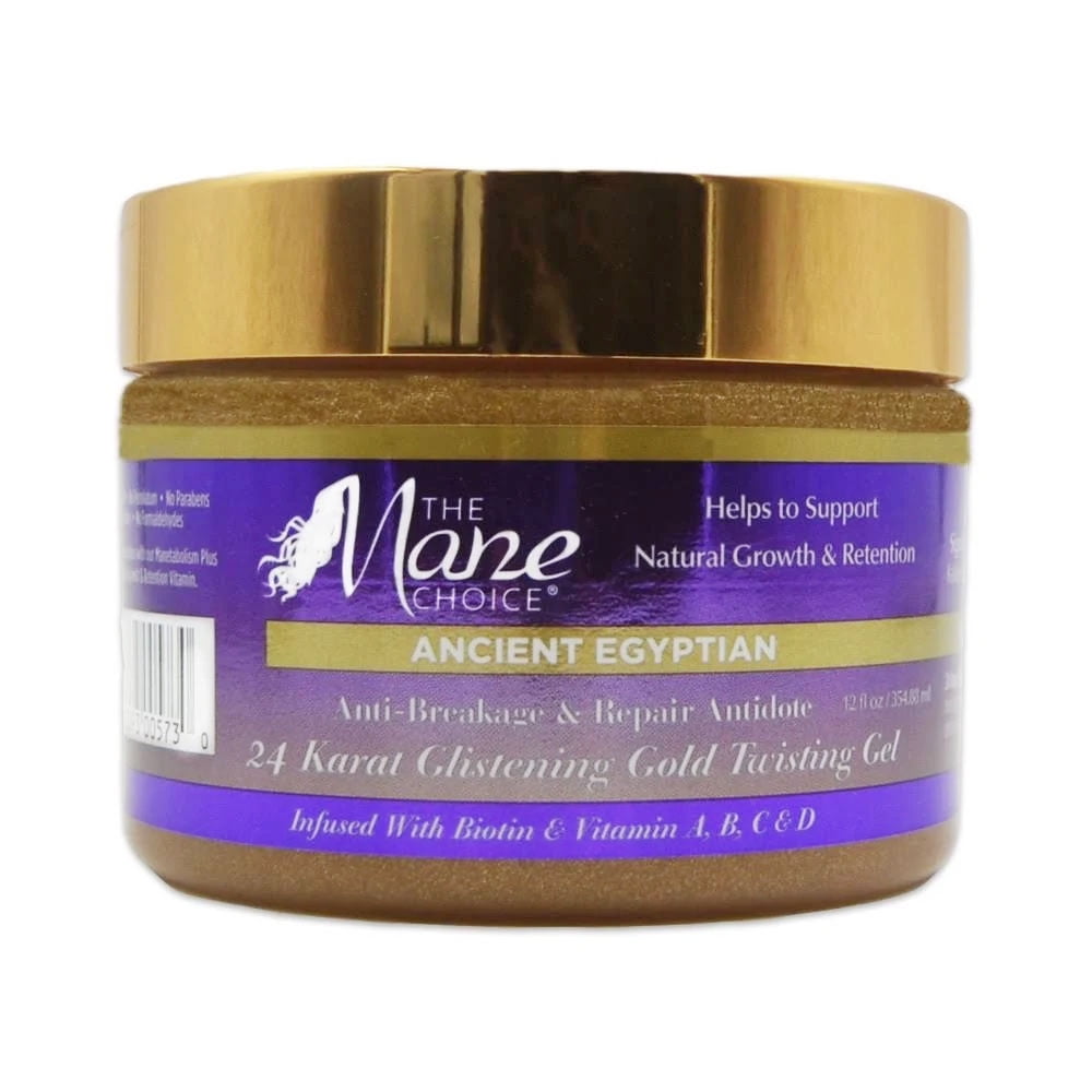 Mane Choice Ancient Egyptian 24K Glistenning Gold Twist Gel, 12 Oz ...