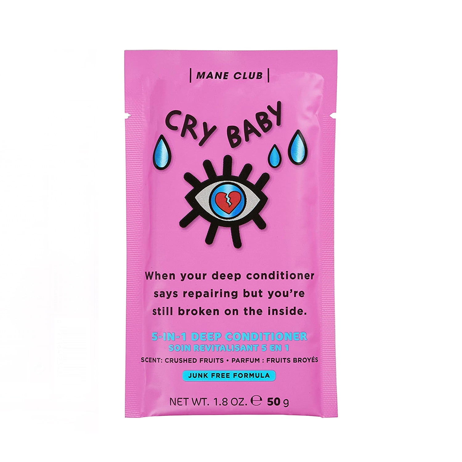 Mane Club 5-in-1 Deep Conditioner Cry Baby 1.8 oz,Pack of 3 - Walmart.com