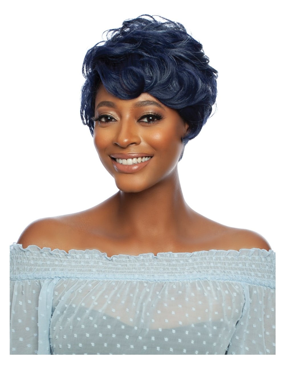 Mane Concept Red Carpet Synthetic Short Vogue 4" Deep Part HD Lace Wig ...