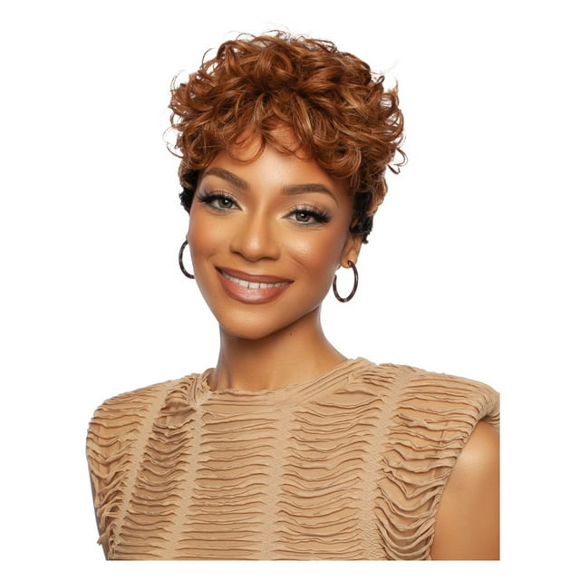 Mane Concept Trill 11A Unprocessed 100% Human Hair Full Wig - TR1151 PIXIE WEAVE (3T4/33/30 ...
