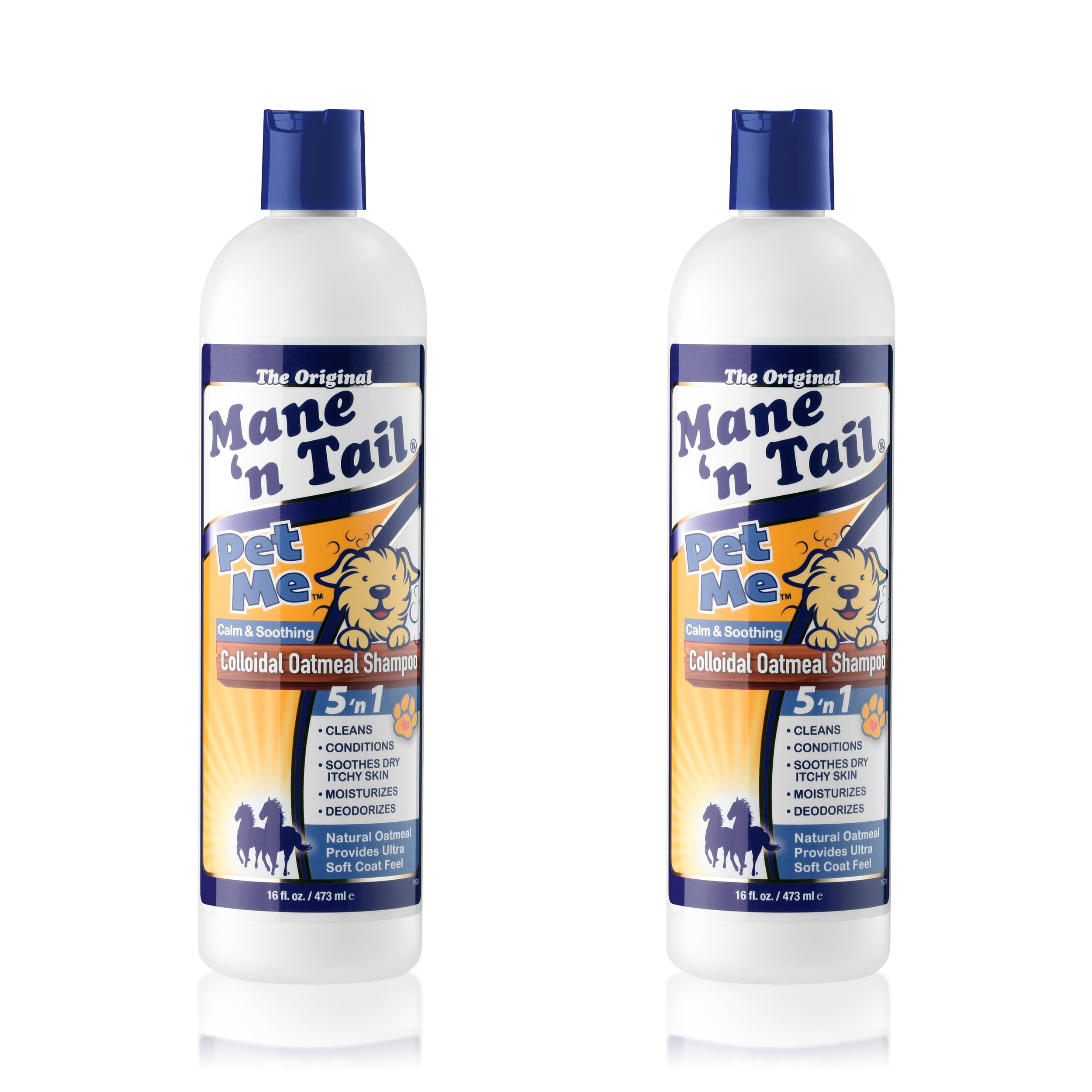 Mane 'n Tail Pet Me Colloidal Oatmeal Shampoo, 2 Pack, With Aloe Vera ...