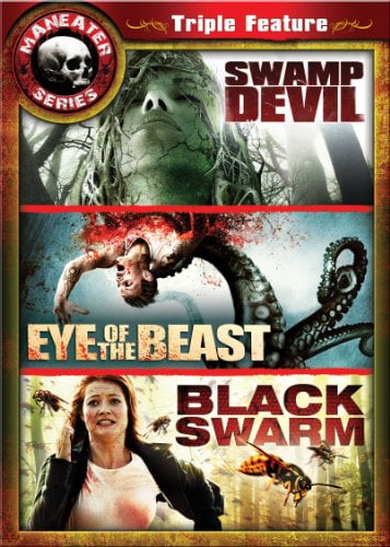 Walmart Exclusive: Maneater Triple Feature 2 DVD - Swamp Devil, Eye of ...