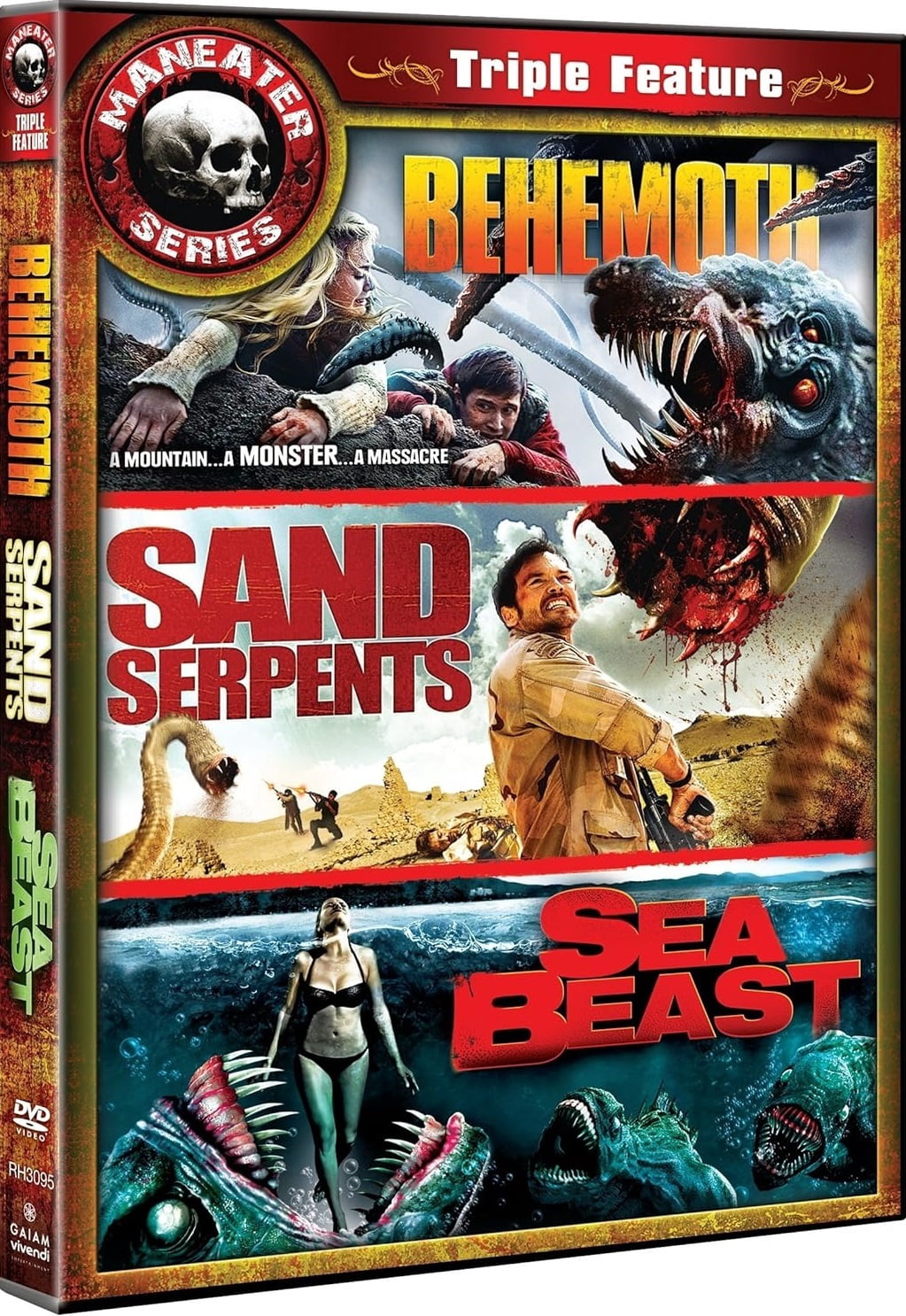 Behemoth/Sand Serpents/Sea Beast Maneater Series DVD - Walmart Business ...