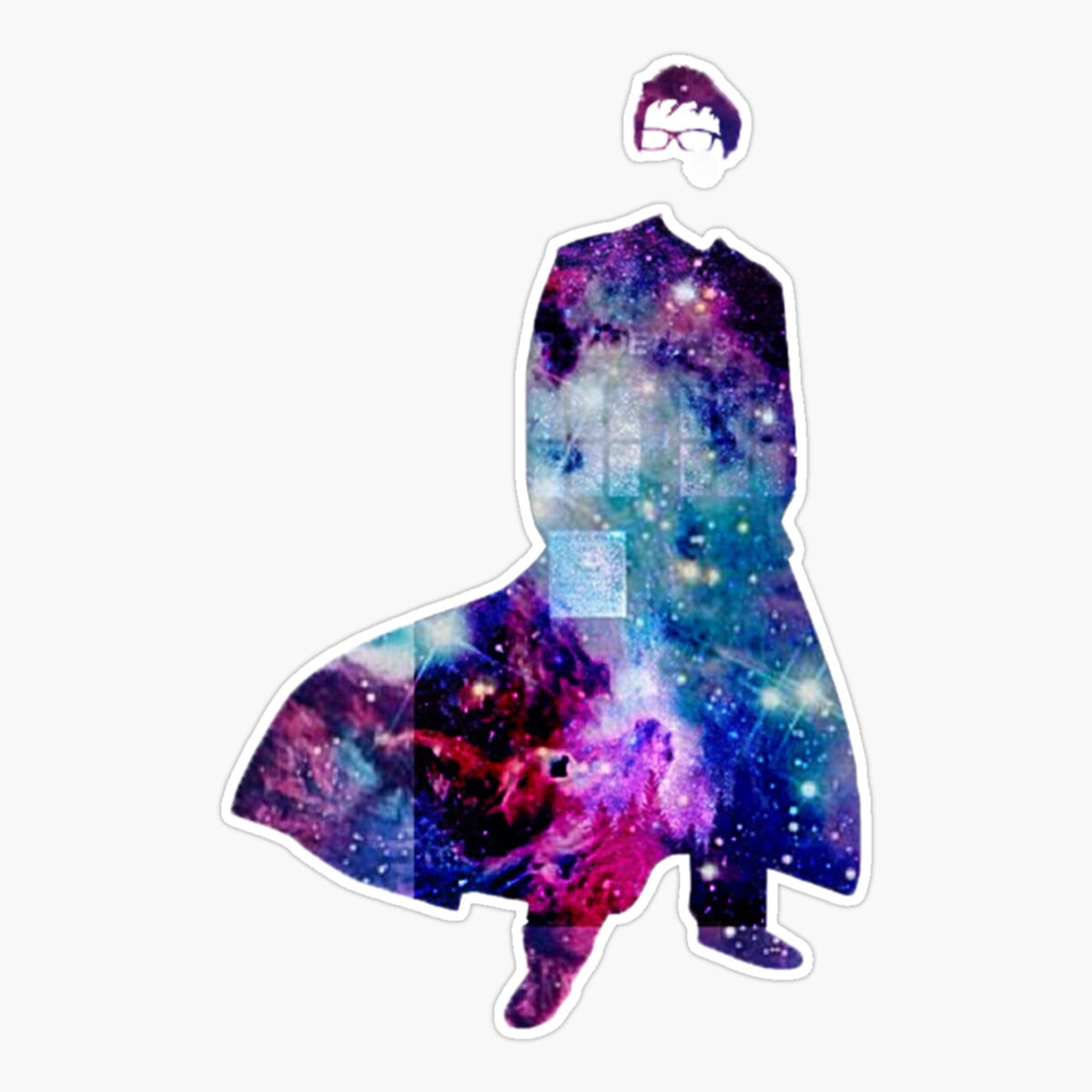 Maneki 10Th Doctor Trench Coat And Gles Er, Phone Decal Water Bottle ...