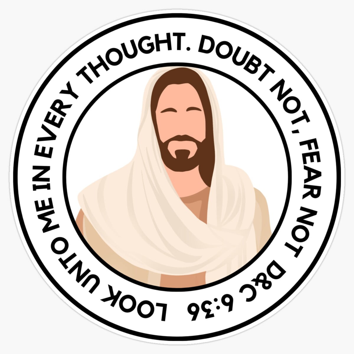 Maneki 2025 Lds Youth Theme - Look Unto Christ Er, Phone Decal Water ...