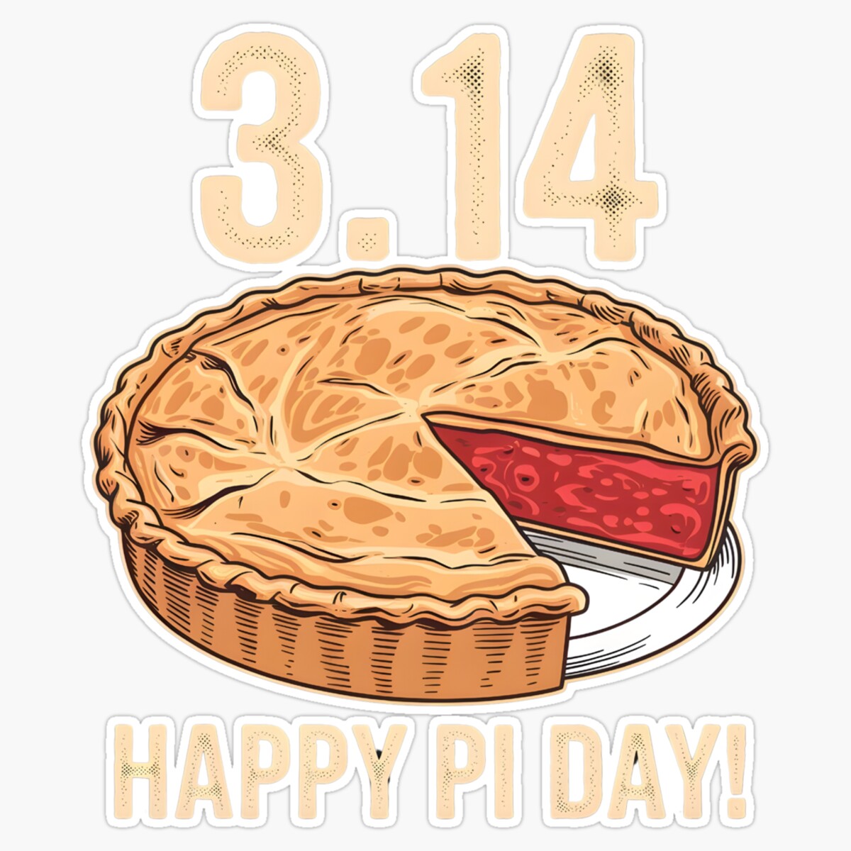 Maneki 3,14 Happy Pi Day Er, Phone Decal Water Bottle Stickers Car ...