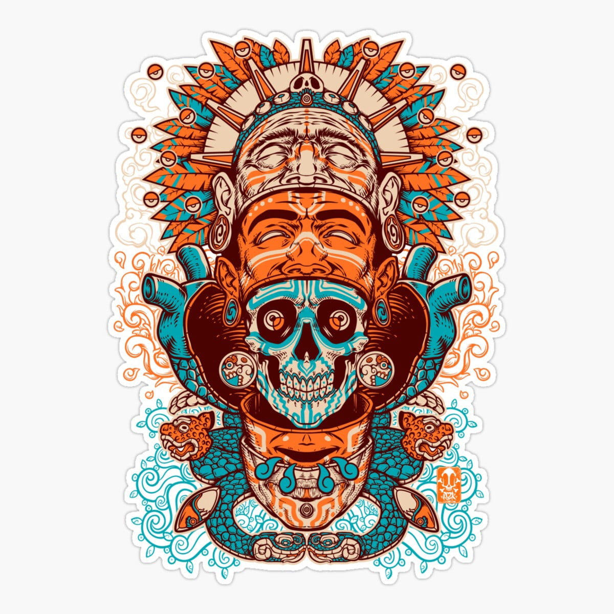 Maneki 3-Sided Mask Sticker, Phone Decal Water Bottle Stickers Car ...