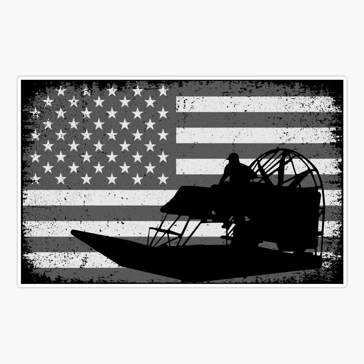 Maneki 4Th O July American Lag Airboat Airboating Vintage Er, Phone ...