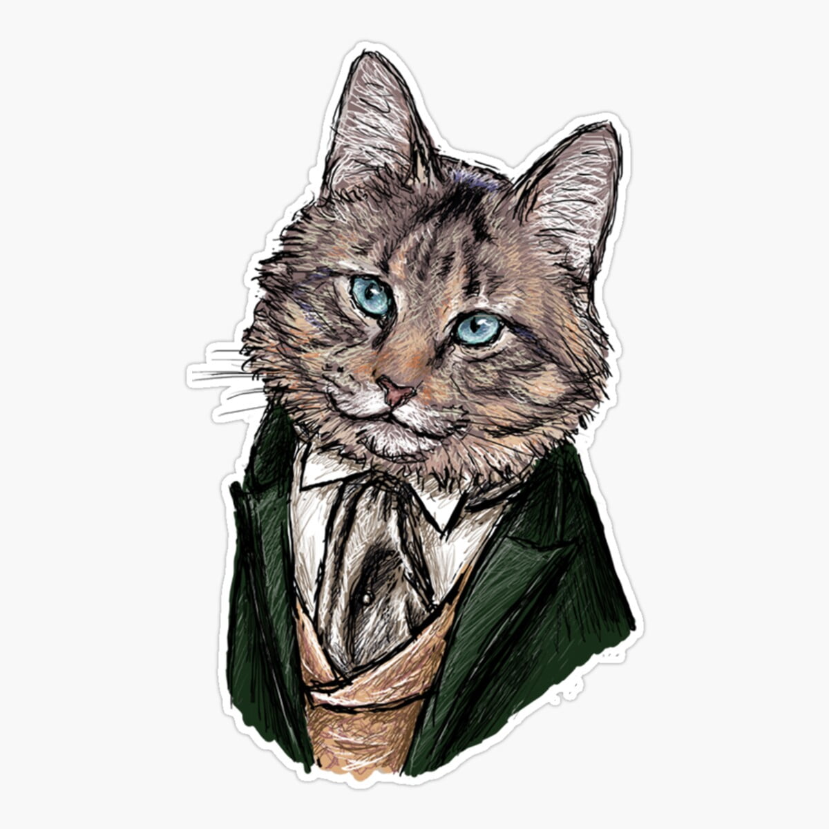 Maneki 8Th Doctor Mew Er, Phone Decal Water Bottle Stickers Car Decals ...