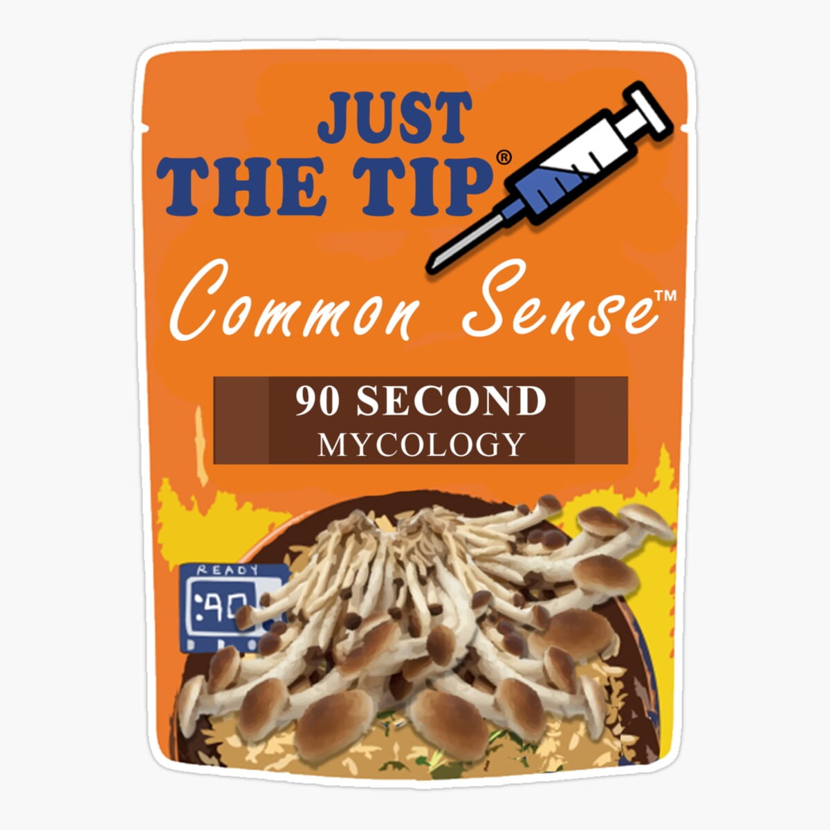 Maneki 90Sm Just The Tip® Merch! Sticker, Phone Decal Water Bottle ...