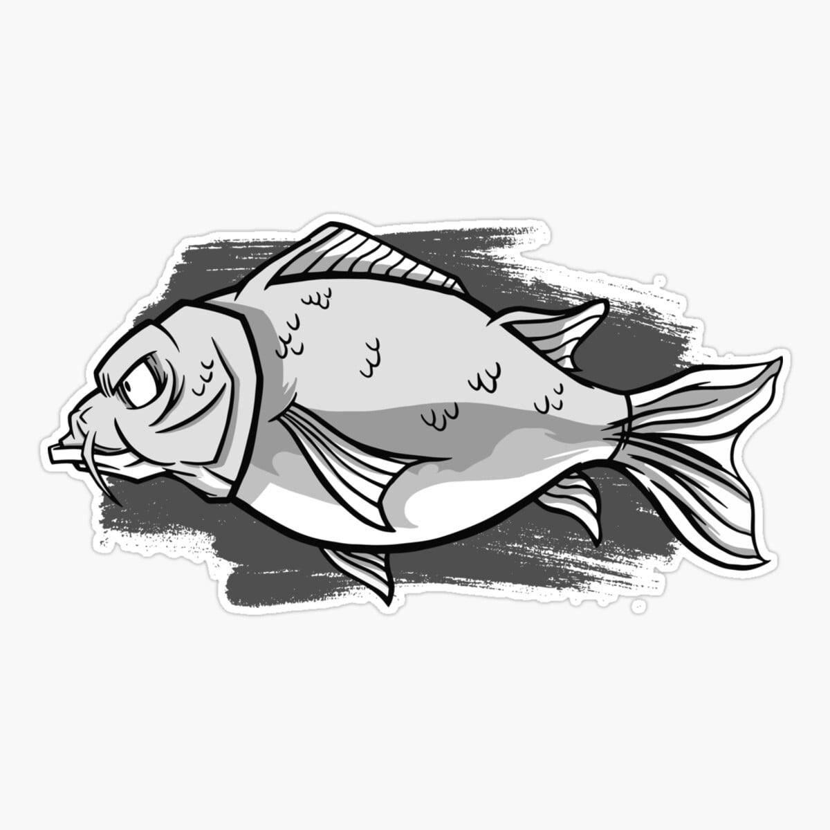 Maneki A Big Carp Er, Phone Decal Water Bottle Stickers Car Decals ...