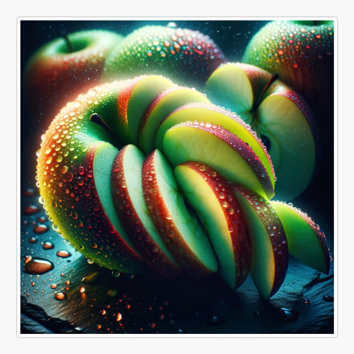 Maneki A Bite O Dreamy Delight Sticker, Phone Decal Water Bottle ...