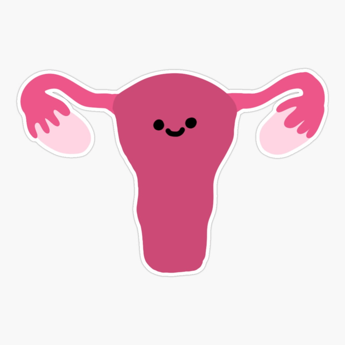 Maneki A Happy Uterus! Er, Phone Decal Water Bottle Stickers Car Decals ...