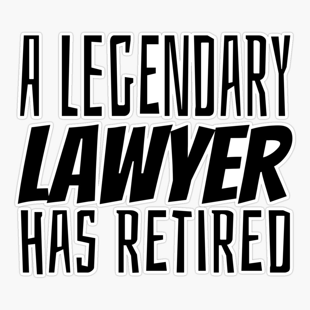 Maneki A Legendary Lawyer Has Retired Er, Phone Decal Water Bottle ...